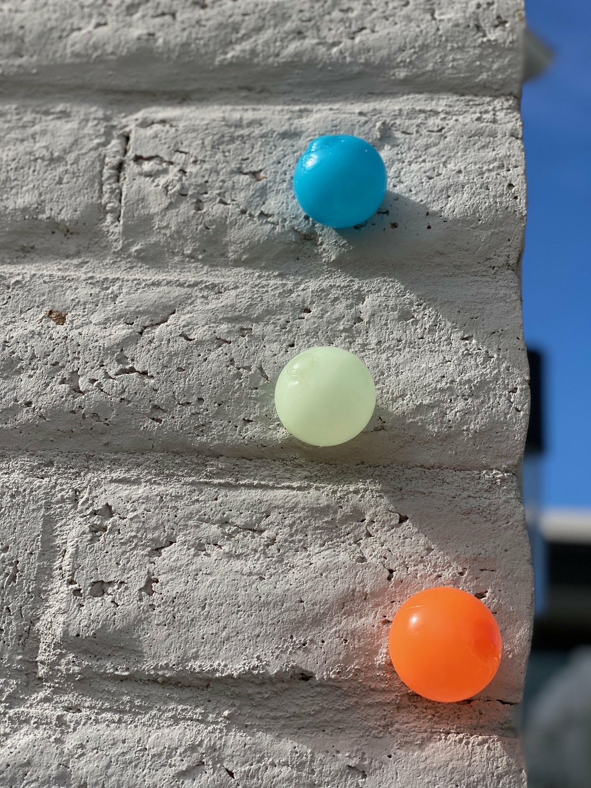 5 Glow In The Dark Squishy Sticky TikTok Balls | eBay