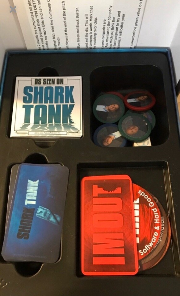 Board Game - Shark Tank | eBay
