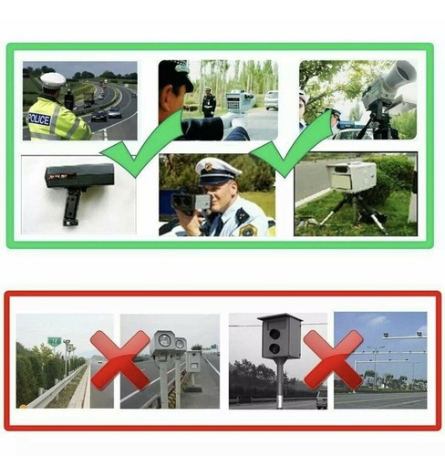 Best Laser Camera Radar Detector Cop Cars Police Scanner Real Kit 360 ...