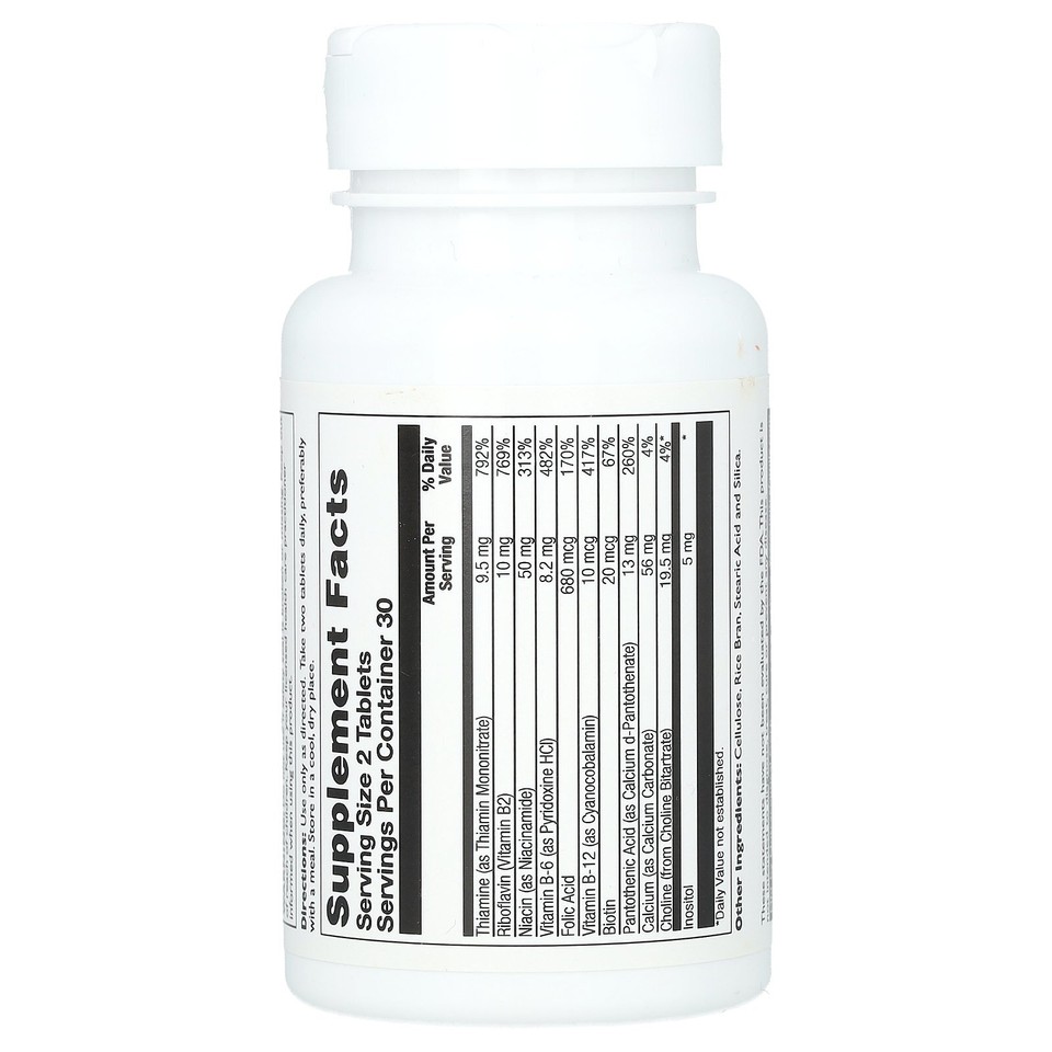 B Complex, Plus Rice Bran, 60 Tablets | eBay