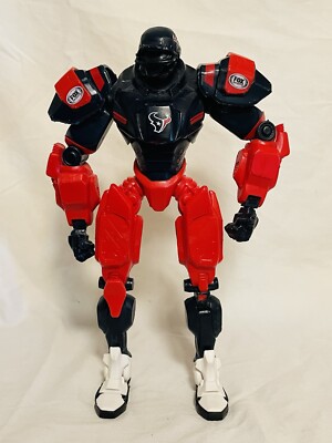 NFL Houston Texans Team Cleatus Fox Sports Robot Action Figure Posable ...