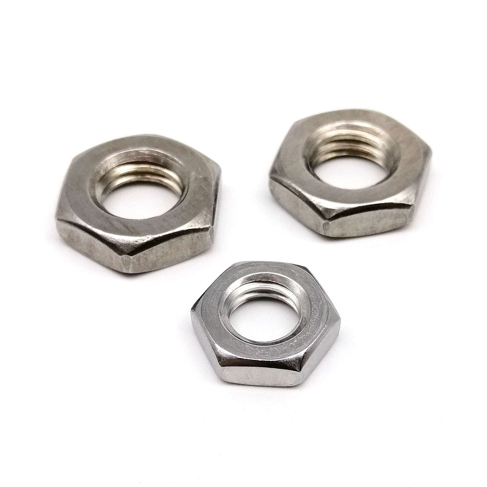 Fine Thread M6-M16 GB6172 304 A2 Stainless Steel Hexagon Hex Wafer Thin ...