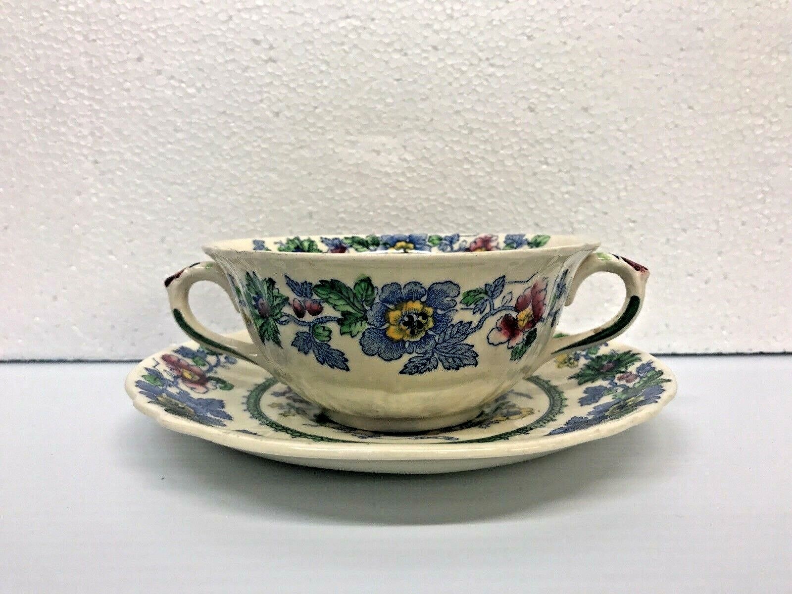 2 pieces Mason’s Ironstone China Strathmore made In England dinner soup ...