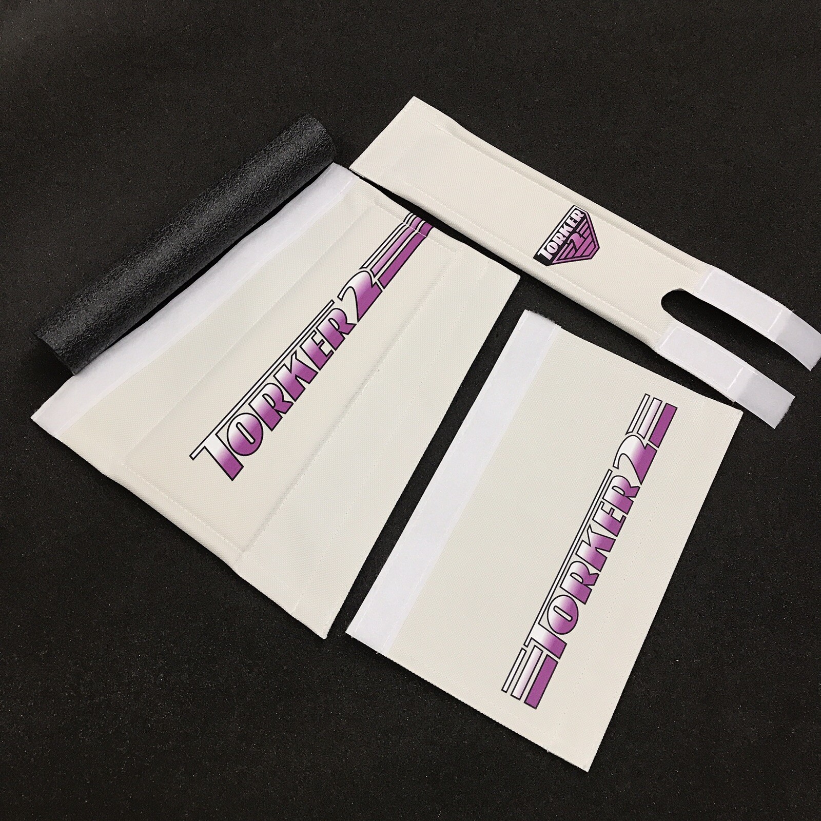 Torker 2 Bmx Pad Set White Oldschool REPOP Tange Koizumi PK Ripper ...