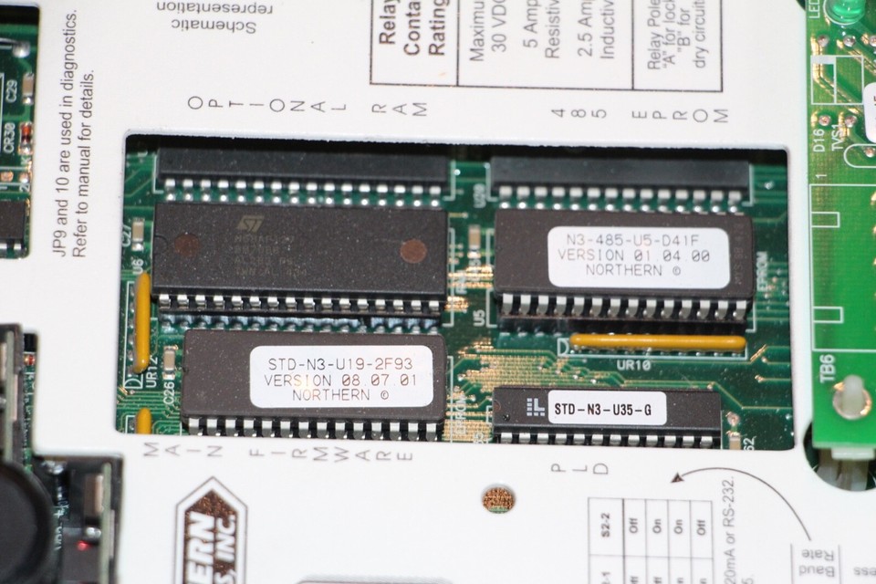 Northern Computers N-1000-IV-X Access Control Controller 4 Door/Reader ...