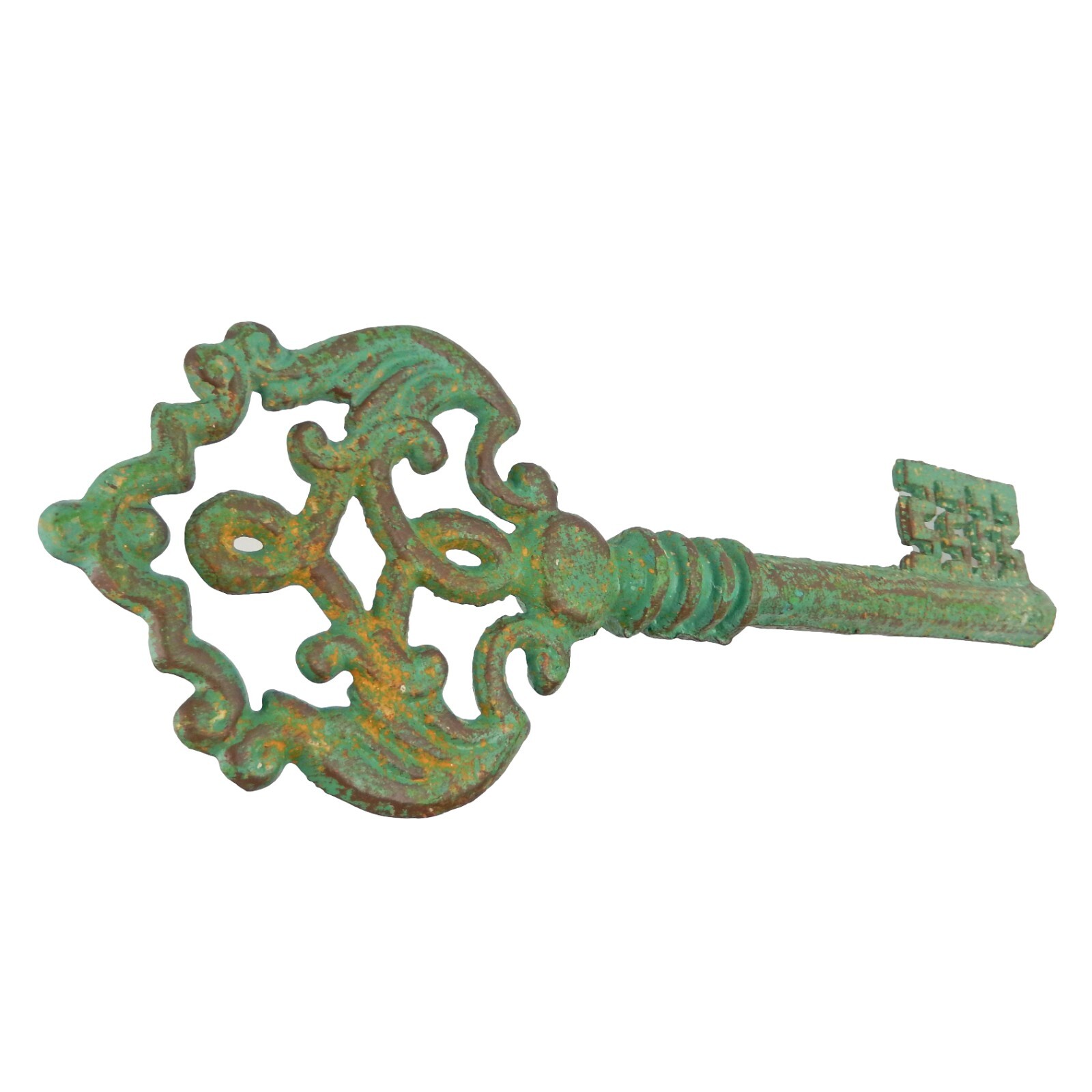 Extra Large Heavy Decorative Skeleton Key Cast Iron Distressed ...