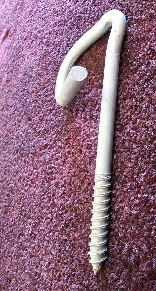 Belden 31-00809 Lot of 10 Screw-In 3-3/4" P House Hooks * FREE SHIPPING ...