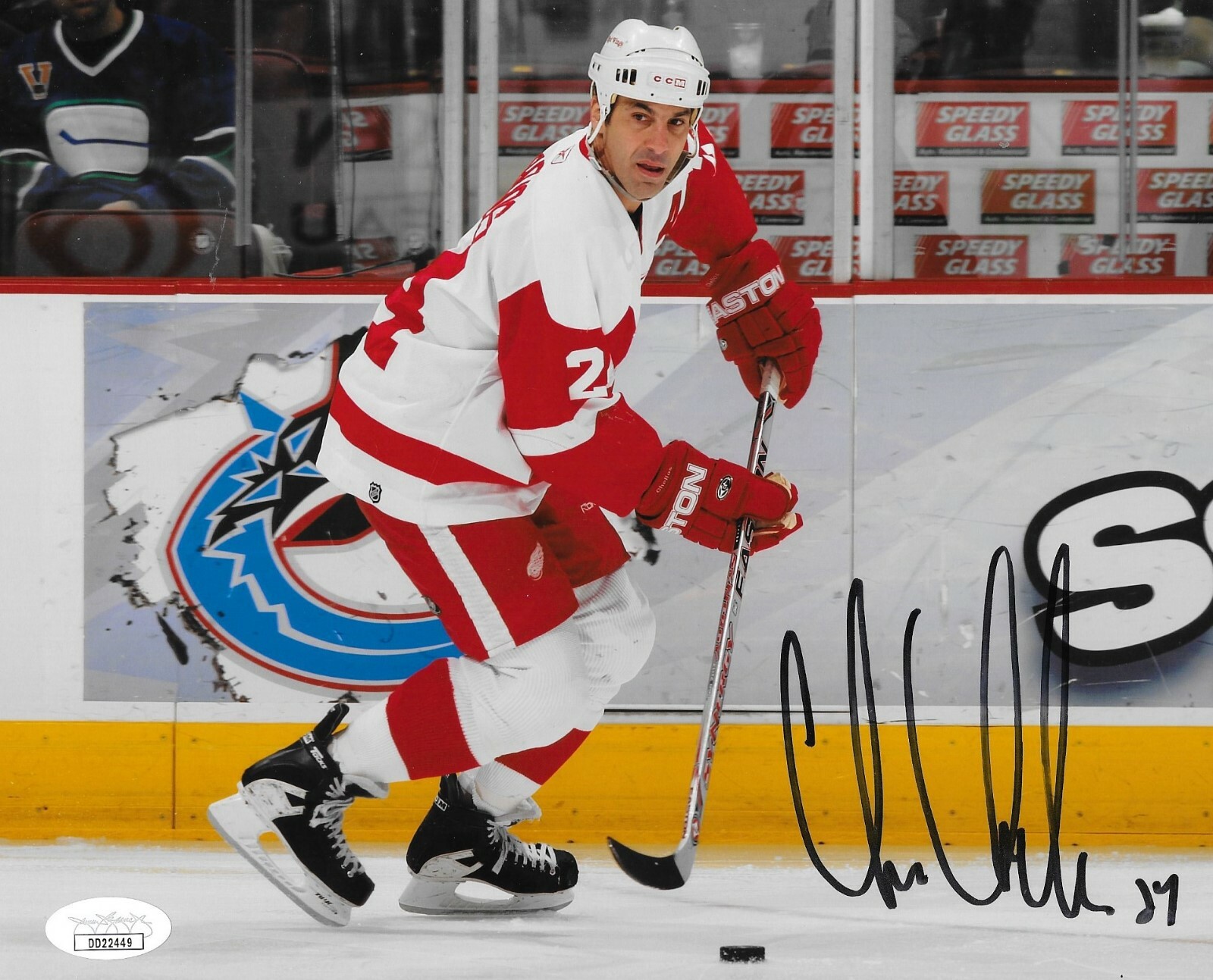 Chris Chelios signed Detroit Red Wings 8x10 photo autographed HOF JSA ...