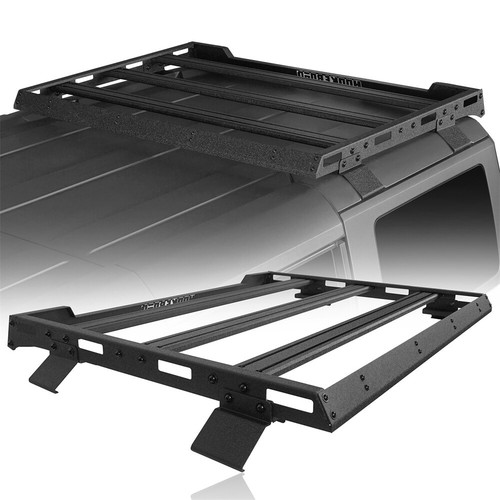 Steel Rear Half Roof Rack Cargo Carrier Fit Ford Bronco 2021-2025 4 ...