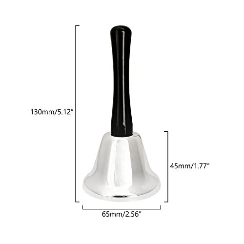 2 Pcs Hand Ringing Bell for Classroom Kitchen Hospital Wedding Events ...