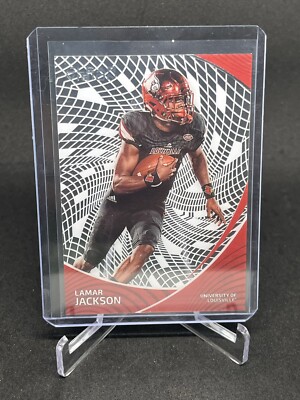 2023 Panini Chronicles Clear Vision Draft Picks Lamar Jackson #19 | eBay