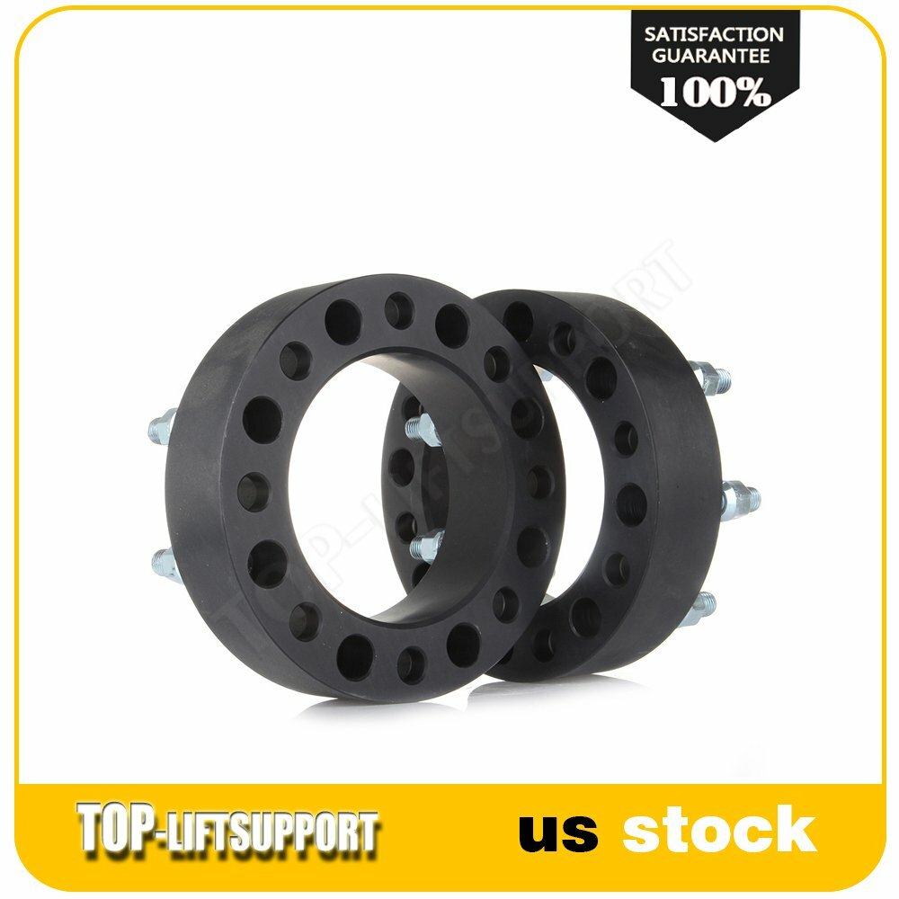 4x 2 inch 8x170 Wheel Spacers M14x2 For Ford F250 Super Duty Excursion ...