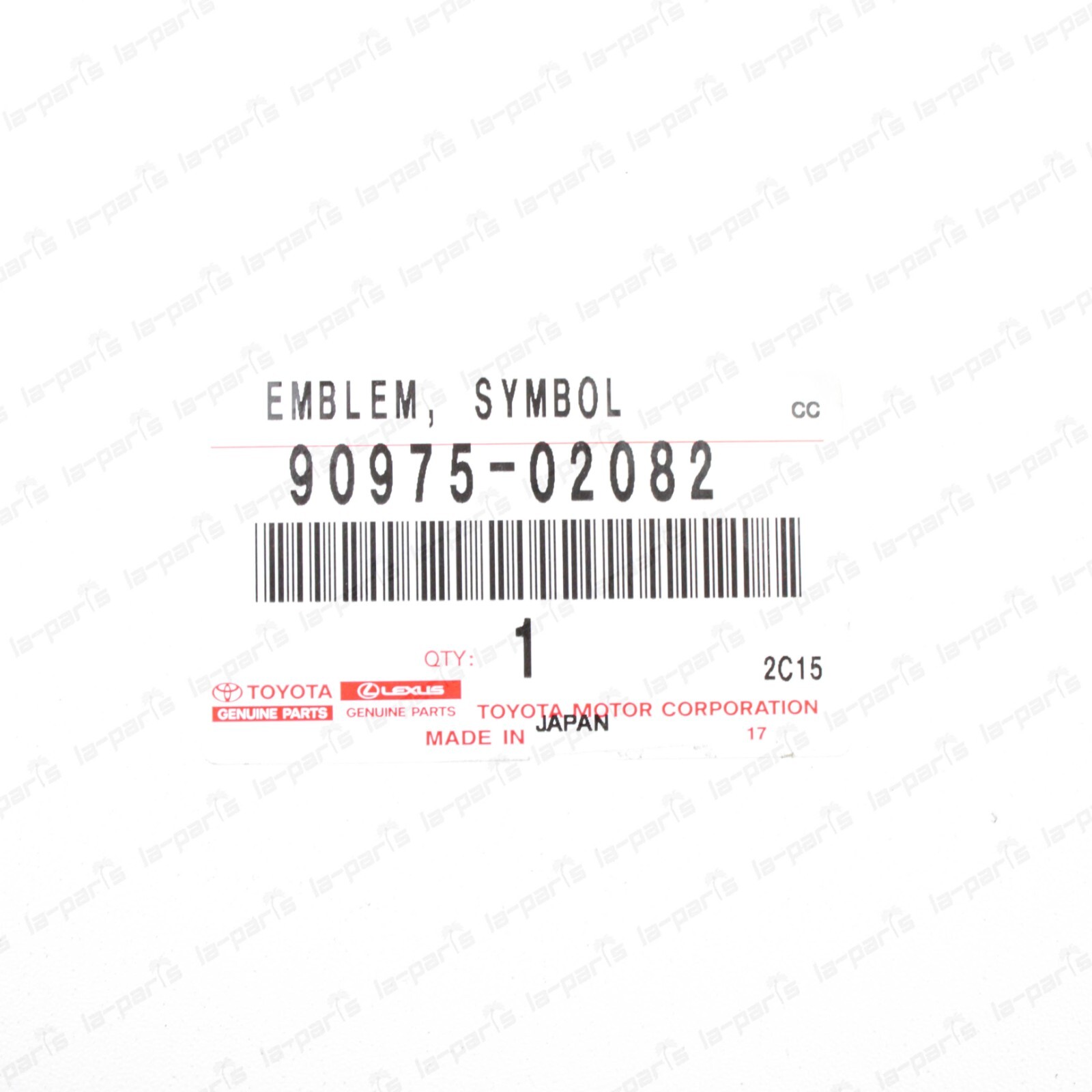 New Genuine Lexus ES350 RX350 LS460 Front Radiator Grille Emblem 90975 ...