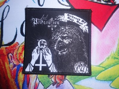 Profanatica Patch Black Metal Black Witchery | eBay