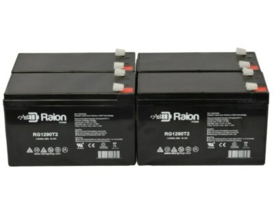 Raion Power 12V 9Ah SLA AGM Consent GS129 Battery - 4 Pack 858385006274 ...