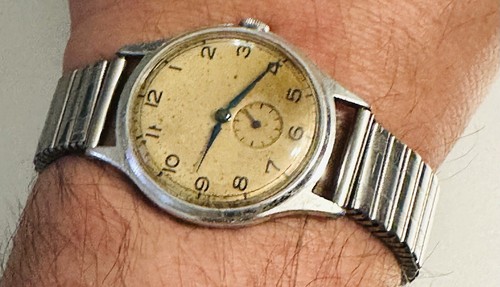 Vintage Unbranded Military 1950’s Mechanical Stainless St. VGC Men’s ...