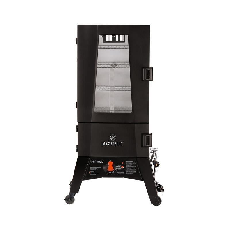 Masterbuilt 40in ThermoTemp XL Propane Smoker with Window, Black ...