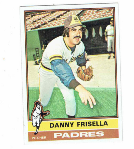 Danny Frisella Padres Pitcher #32 Topps 1976 #Baseball Card | eBay