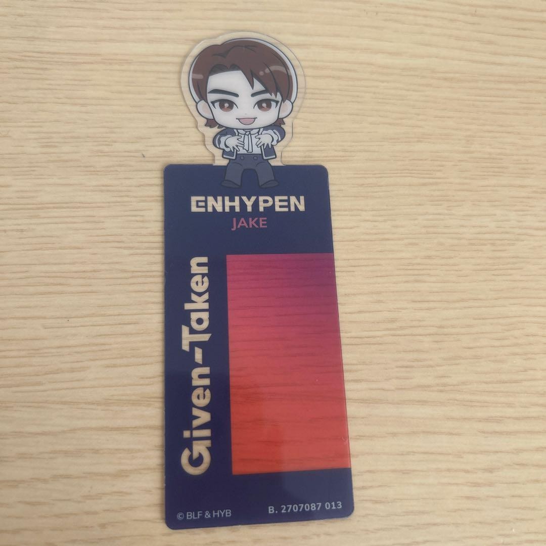 Enhypen Jake Given-Taken Shiori | eBay