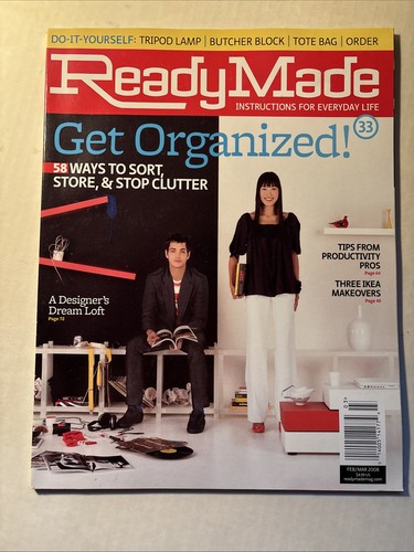 Ready Made Magazine Lot Of 9 Issue #’s 25, 29, 30, 32, 33, 34, 35, 36 ...