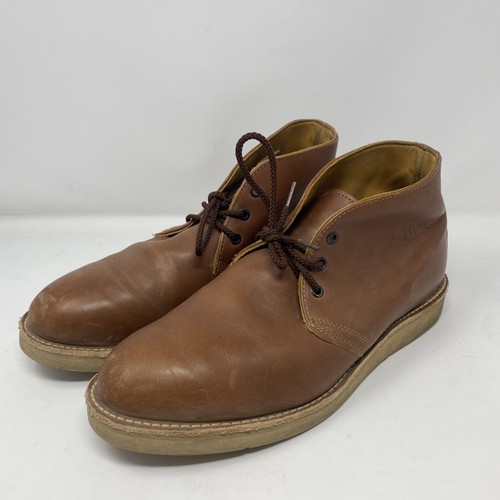 Red Wing Chukka Boots 595 Lace Up Work Style Men’s Size 11.5 EE Made ...