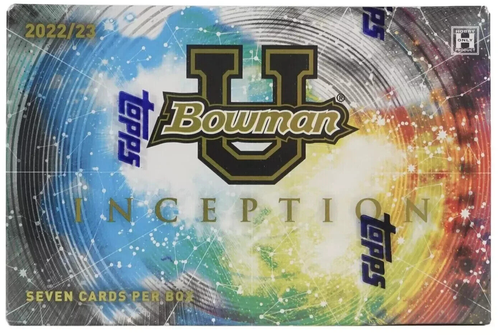2022/23 Bowman University Inception Multi Sport Hobby sealed Box from a ...