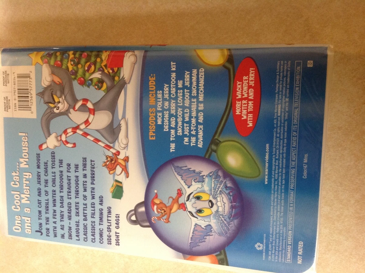 Tom And Jerry Paws For A Holiday Vhs