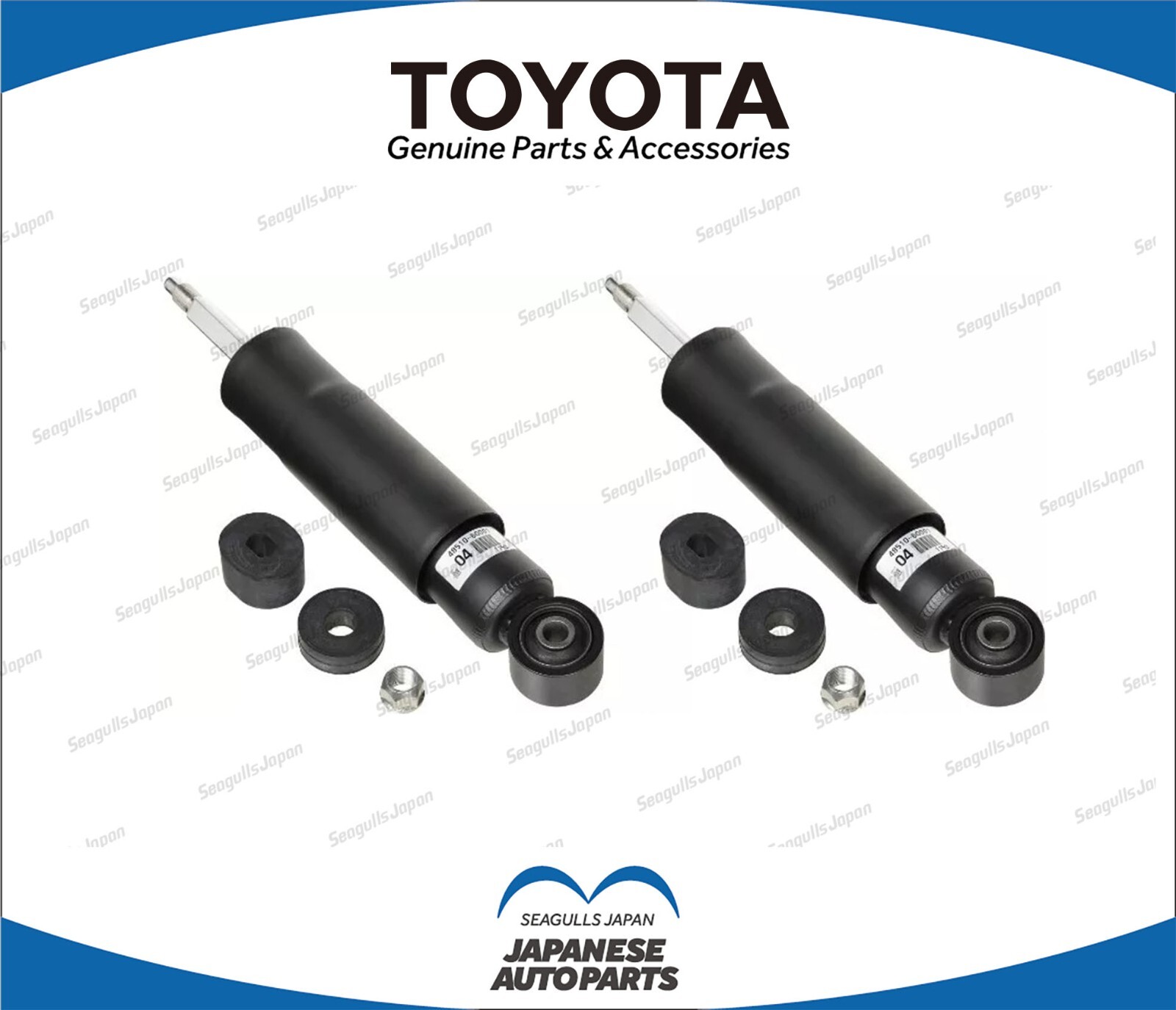 Toyota Lexus OEM Land Cruiser LX470 UZJ100 ABSORBER ASSY SHOCK FRONT ...
