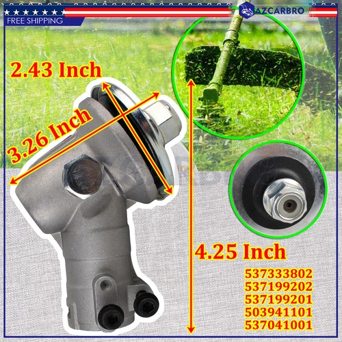 Gear Head For Husqvarna 537199202 537 11 92-02 537333802 | eBay