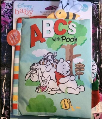 Disney Baby Winnie the Pooh Deluxe Soft Book ABC's with Pooh NWT | eBay