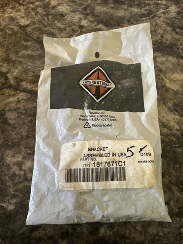 Genuine NAVISTAR International 1817671C1 Oil Cooler Bracket Lot Of 5 | eBay