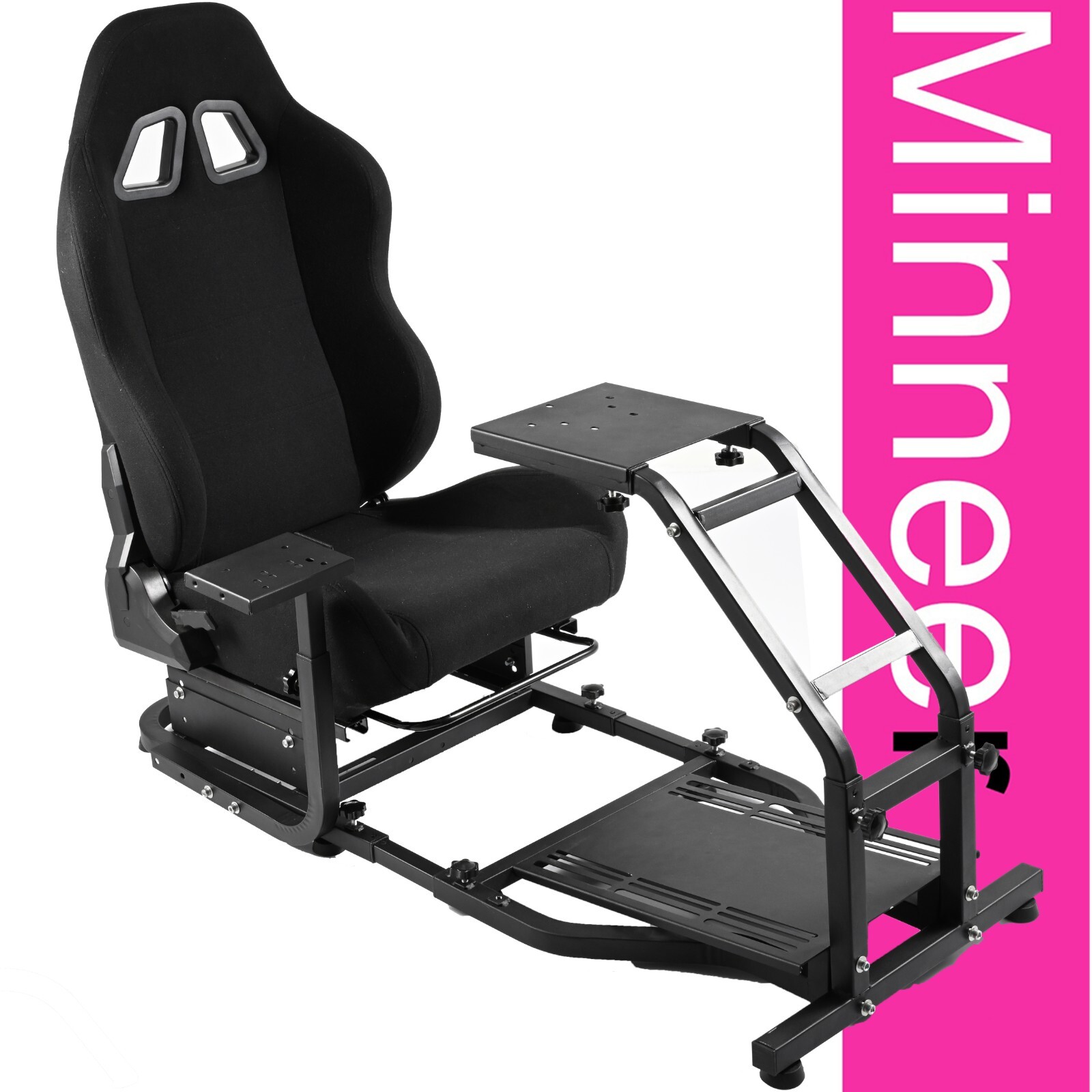 Minneer Sim Racing Simulator Cockpit Fit Logitech G29 G920 with Racing ...