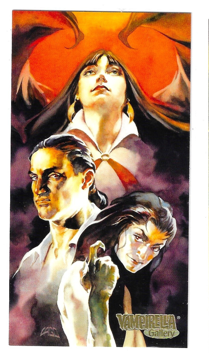 1995 Topps Vampirella Gallery Gold Complete Your Set | eBay