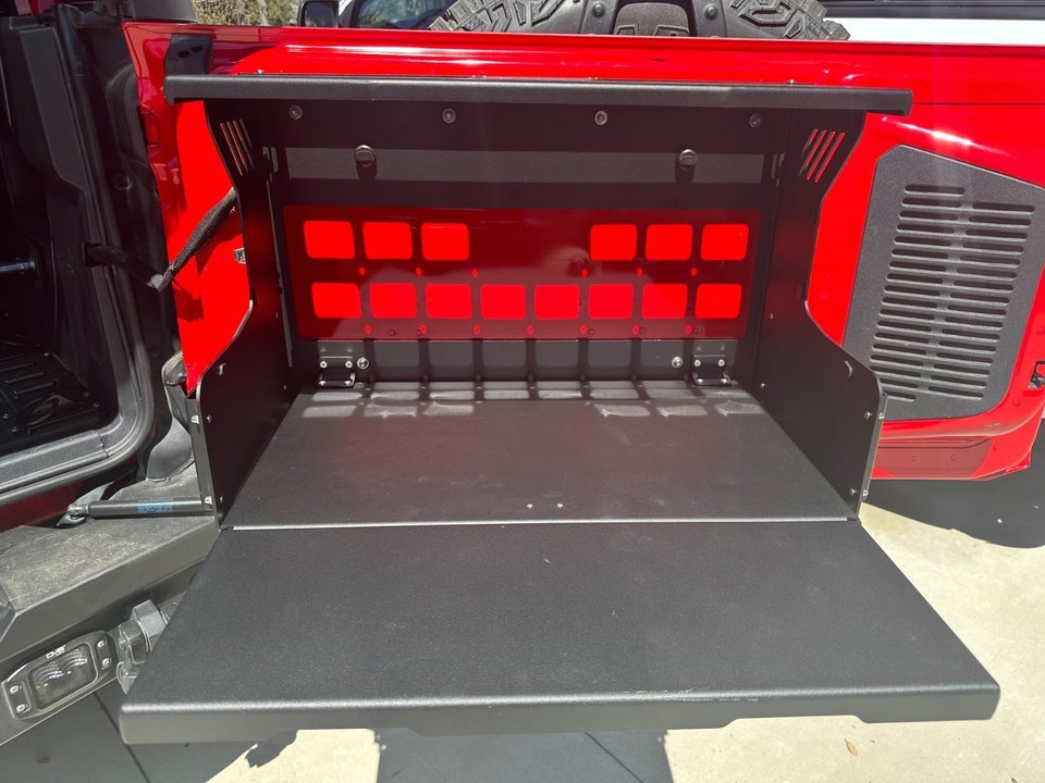 US Foldable Tailgate Table and Molle Panel For 2021-2025+ Ford Bronco 2 ...