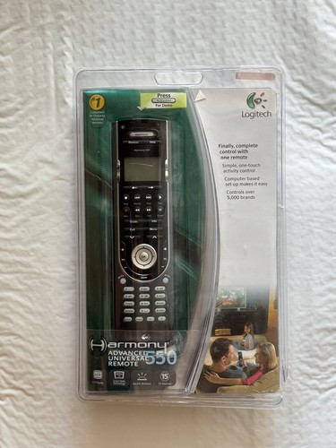 Logitech Harmony 550 Advanced Universal Remote Control 15 Devices | eBay