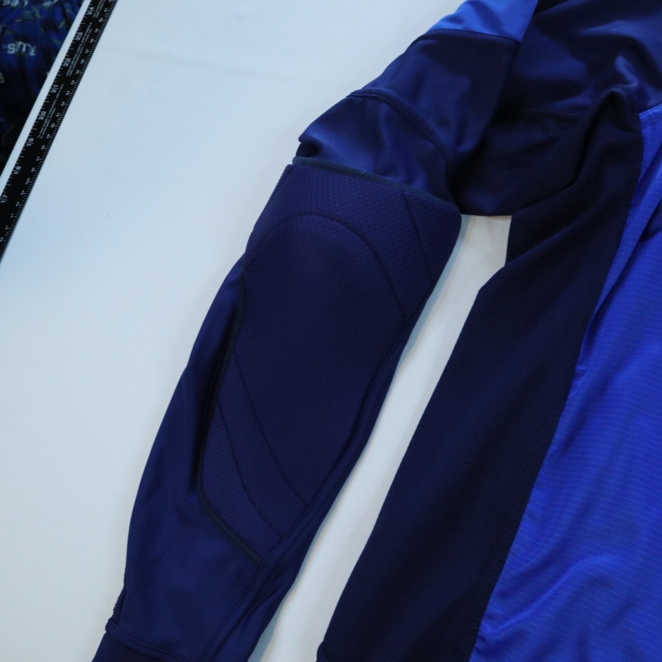 Storelli Goalkeeper Jersey Adult XL Exoshield Gladiator Blue Soccer ...