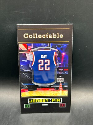 University of Connecticut Rudy Gay jersey lapel pin-Classic RETRO ...