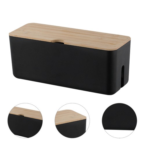 Box for Cord Storage Charging Organizer Case Container Hide Cable Cords ...