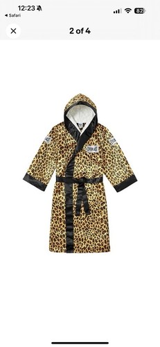 Supreme Everlast Satin Hooded Boxing Robe Leopard | eBay