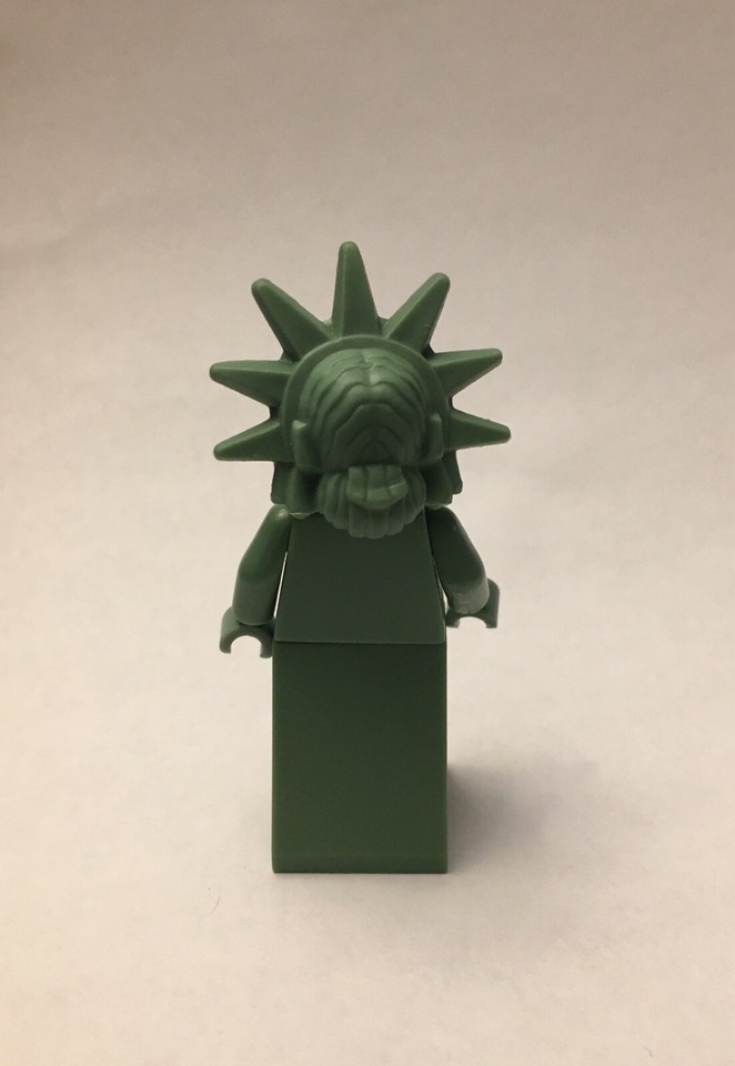 LEGO Lady Liberty Statue of Liberty Minifigure Series 6 American Icon ...