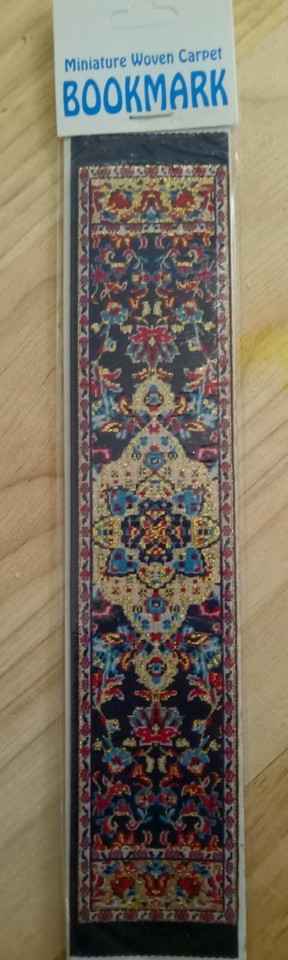 Hand Woven Turkish Silk Bookmark - Ephesus - Blue,Red,Gold | eBay