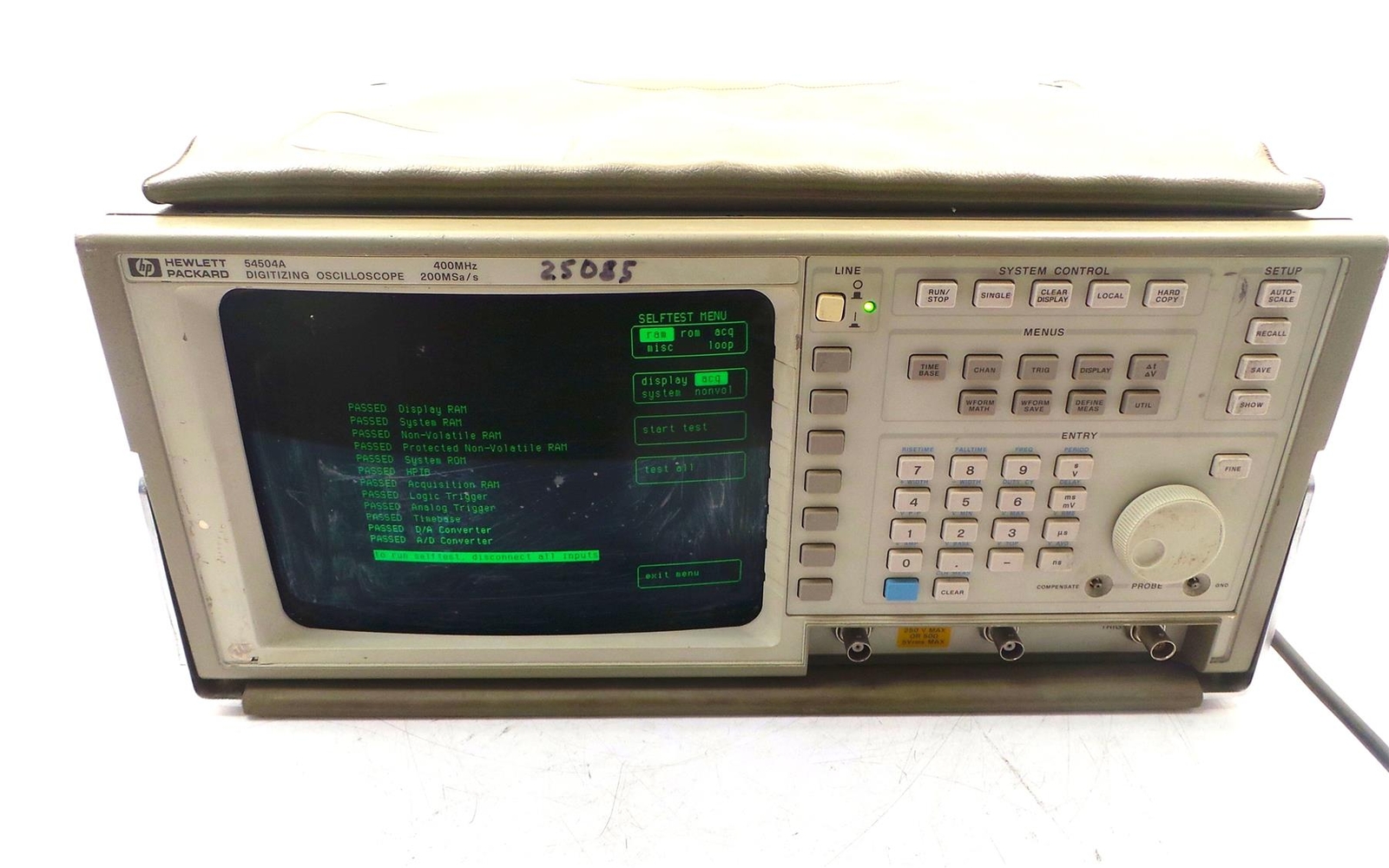 Hp Hewlett Packard 54504A Digitizing oscilloscope 400Mhz - Free ...