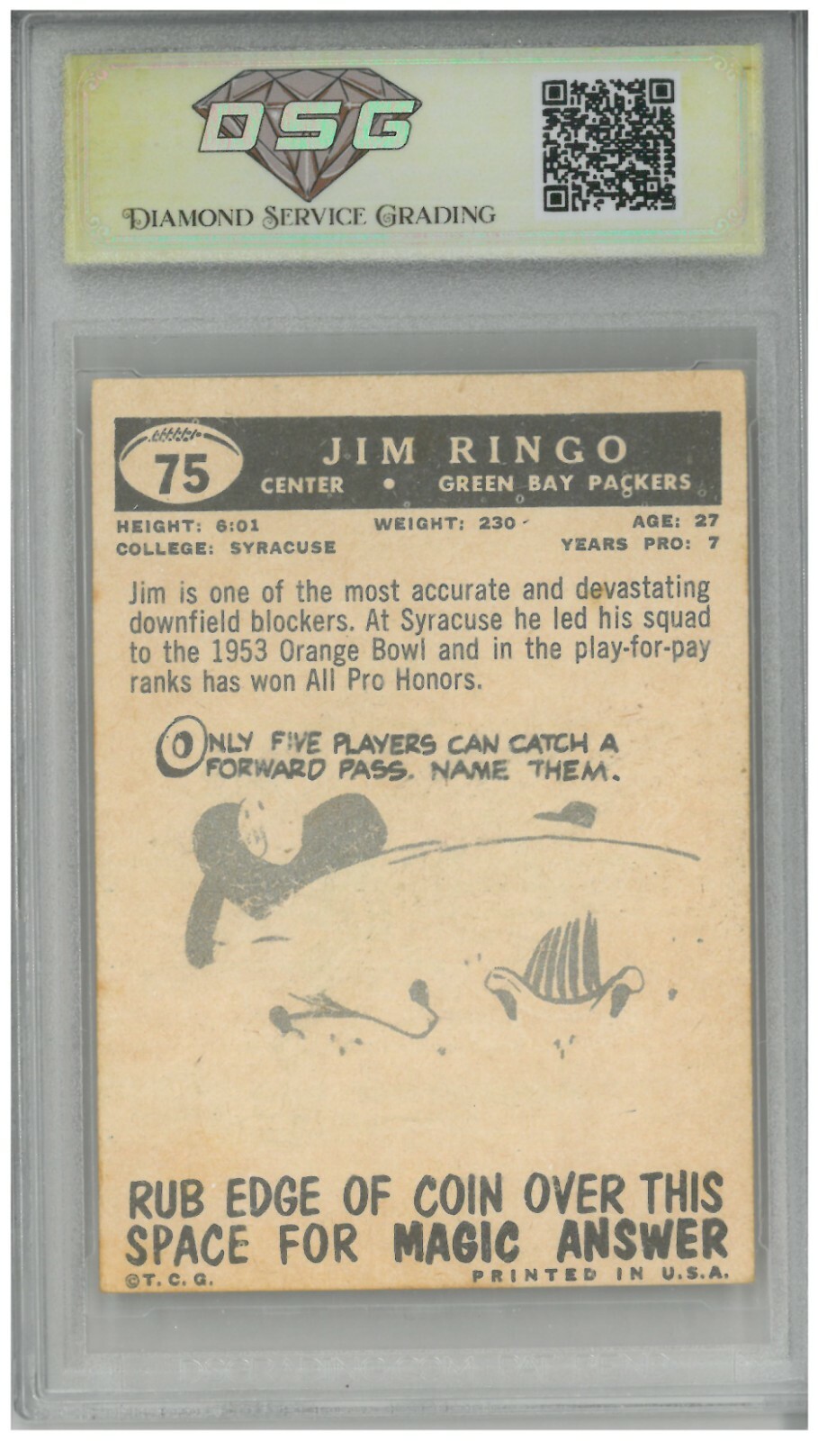 1959 Topps - Jim Ringo #75 for sale online | eBay