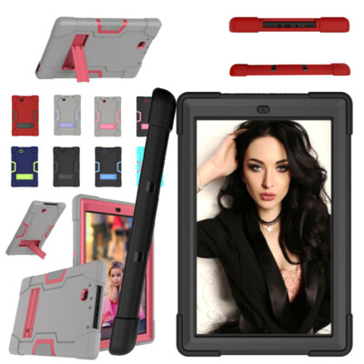 For RCA 10 Viking Pro/Atlas 10 Pro Shockproof Hybrid Rugged Armor Case ...