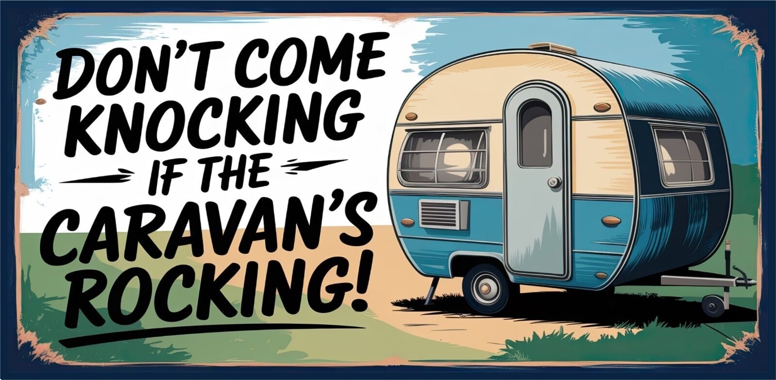 Motorhome Funny Stickers | eBay UK