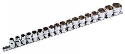 1/2 Drive Socket Set 18pce METRIC AF ALLDRIVE SET FITS WHITWORTH WW ...