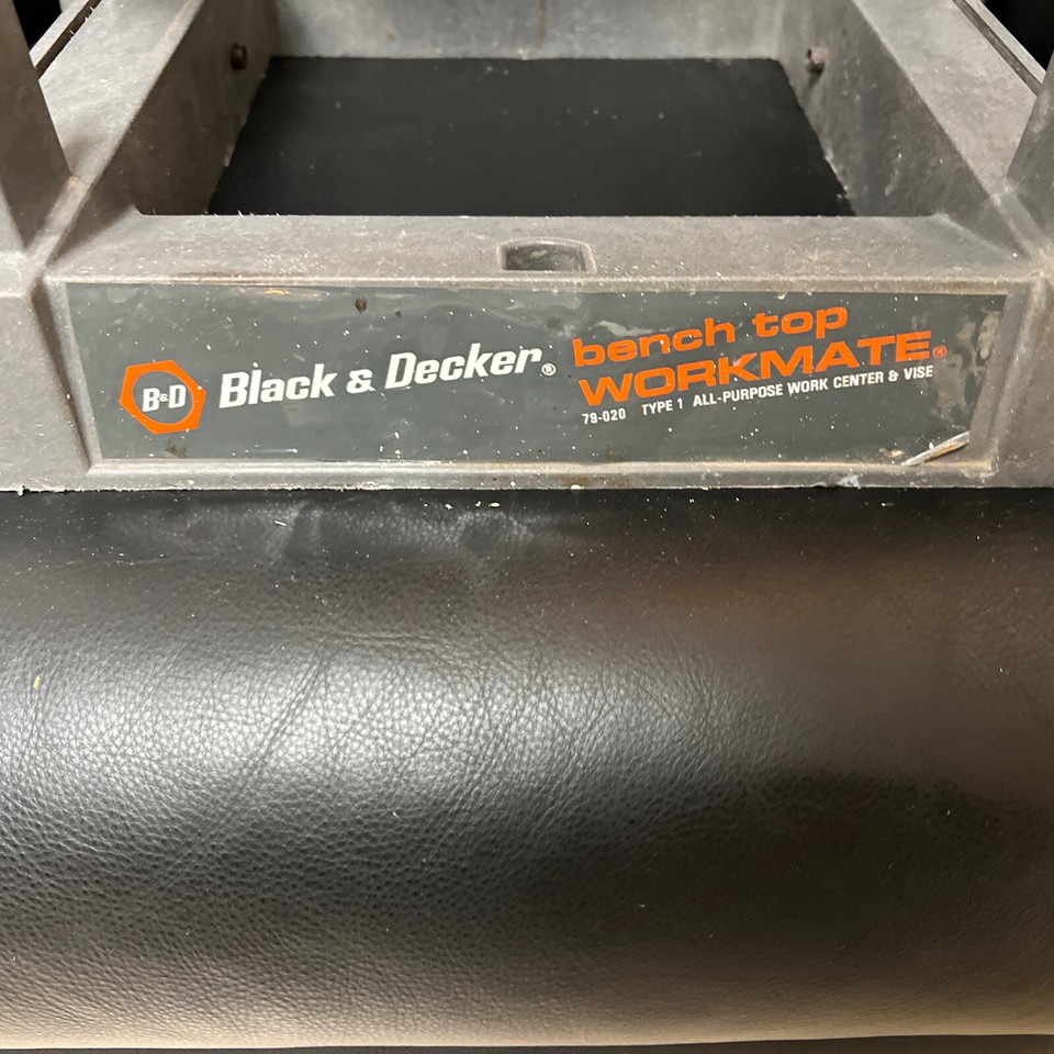 Black & Decker Workmate 79-020 Type 1 Bench Top 16" Work Center & Vise ...
