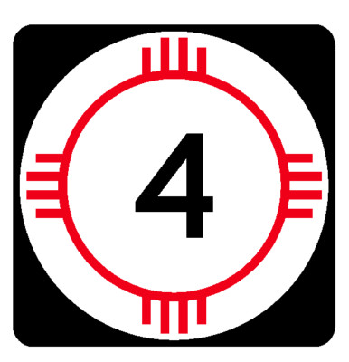 New Mexico State Road 4 Sticker R4110 Highway Sign Road Sign Decal | eBay