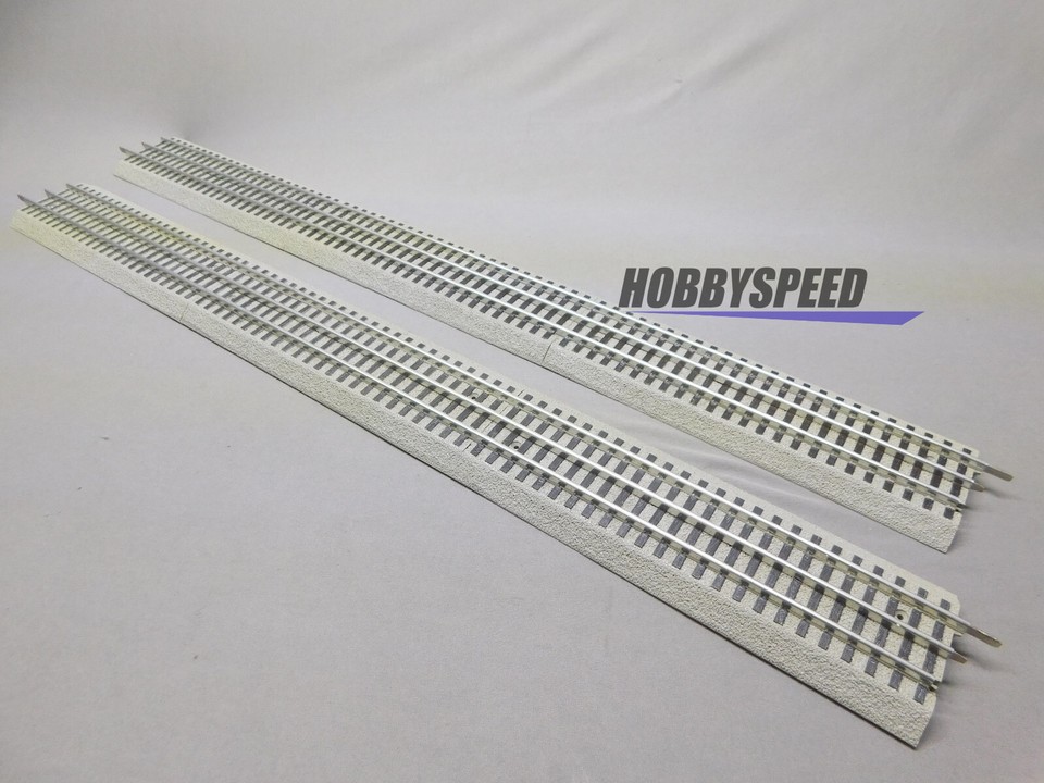 LIONEL FASTRACK 30" INCH LONG STRAIGHT TRACK LOT (2) PCS O GAUGE 6 ...