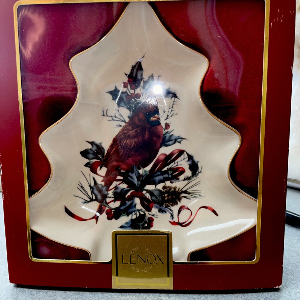 Lenox Cardinal Christmas Dishes Lenox, Winter Greetings